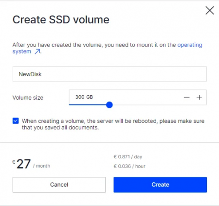How to increase disk space on Windows Server 2022 - Serverspace