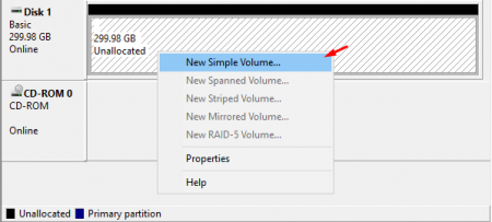 So erhöhen Sie den Speicherplatz auf Windows Server 2022 - Serverspace