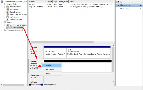 How to increase disk space on Windows Server 2022 - Serverspace