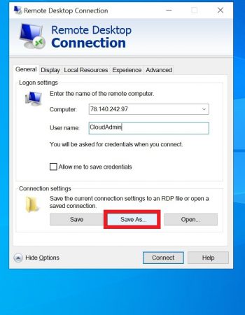 How to change RDP account password | Serverspace