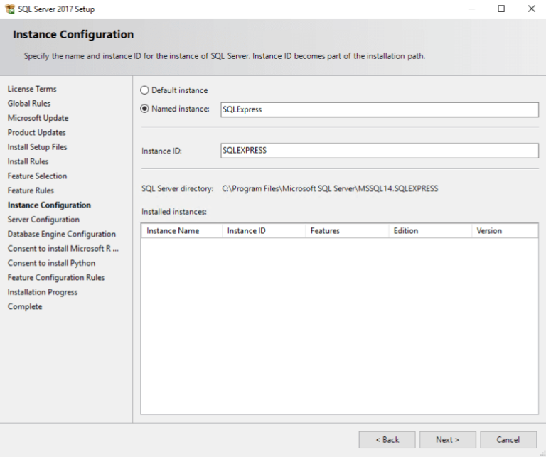 Install And Configure Ms Sql Server Express On Windows Serverspace 9135