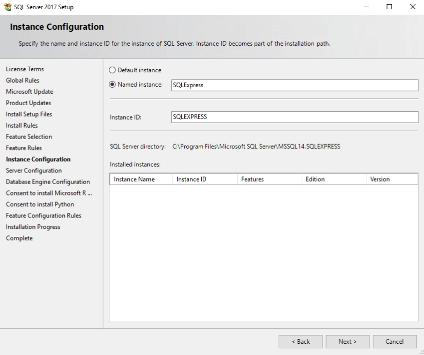 Install And Configure Ms Sql Server Express On Windows Serverspace