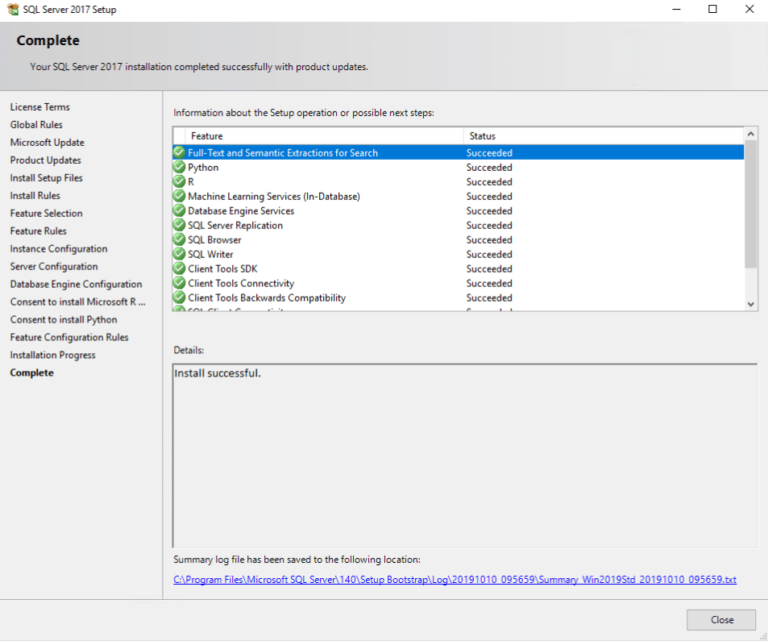 Install And Configure Ms Sql Server Express On Windows Serverspace