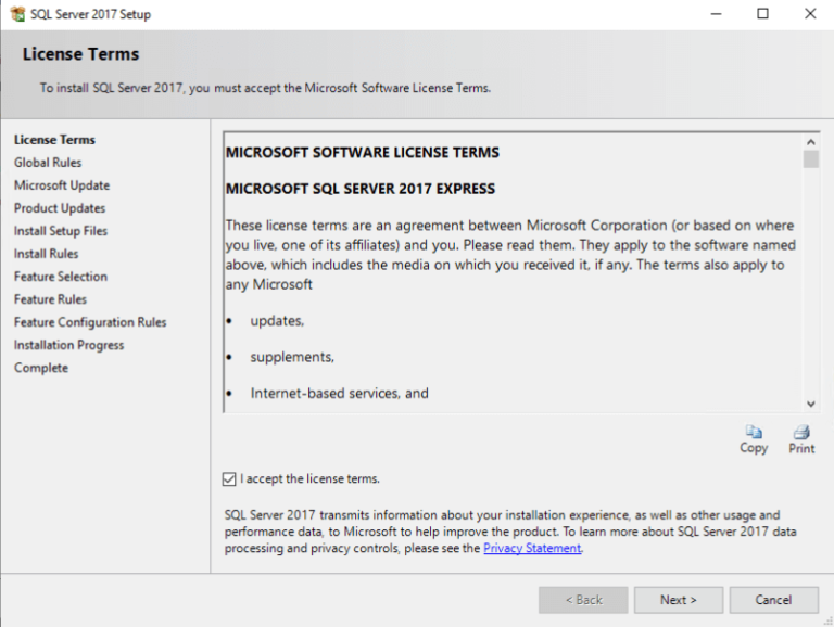 Install And Configure Ms Sql Server Express On Windows Serverspace