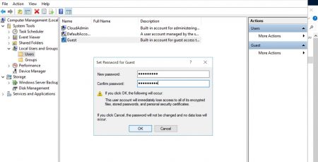 How to change RDP account password | Serverspace