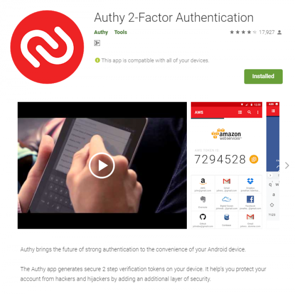 How to install and use the Authy app | Serverspace