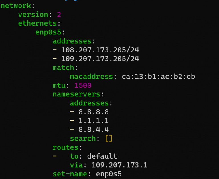How to Configure Multiple Network Interfaces on Ubuntu 20.04