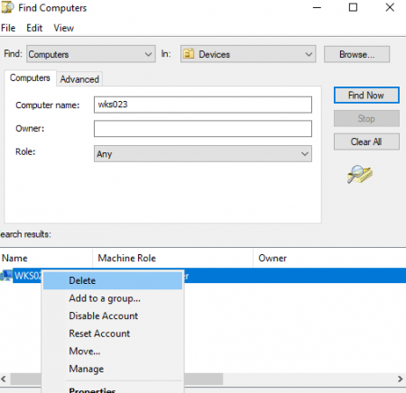 How to Manage Active Directory Computers – Part 1: Create and Delete ...