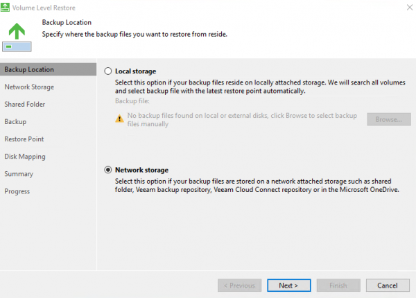 How to Restore Windows Server via Veeam Agent | Serverspace