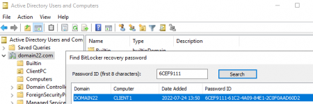 How to Store and Manage BitLocker Recovery Keys in Active Directory (AD)