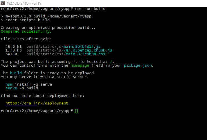 Nginx Plus React App On Ubuntu 2004
