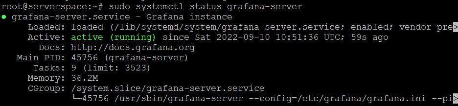 Installing Grafana on Ubuntu 20.04 - Serverspace.io