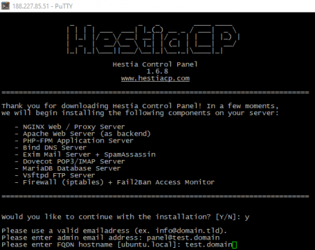 How to Install Hestia Control Panel on Ubuntu 20.04 – Step-by-Step Guide