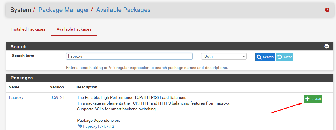 How To Install Haproxy Load Balancer On Pfsense — Instructions
