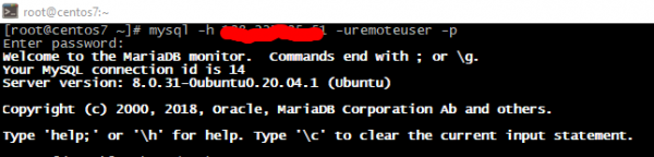 Comment autoriser l'accès à distance au MySQL serveur - Serverspace. Et