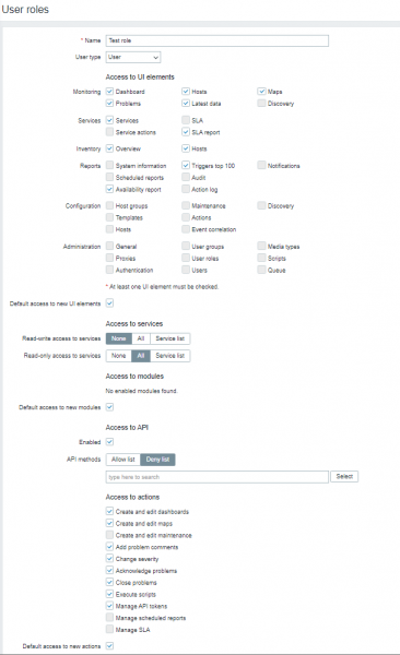 Creating And Configuring Zabbix Users User Groups And User Roles
