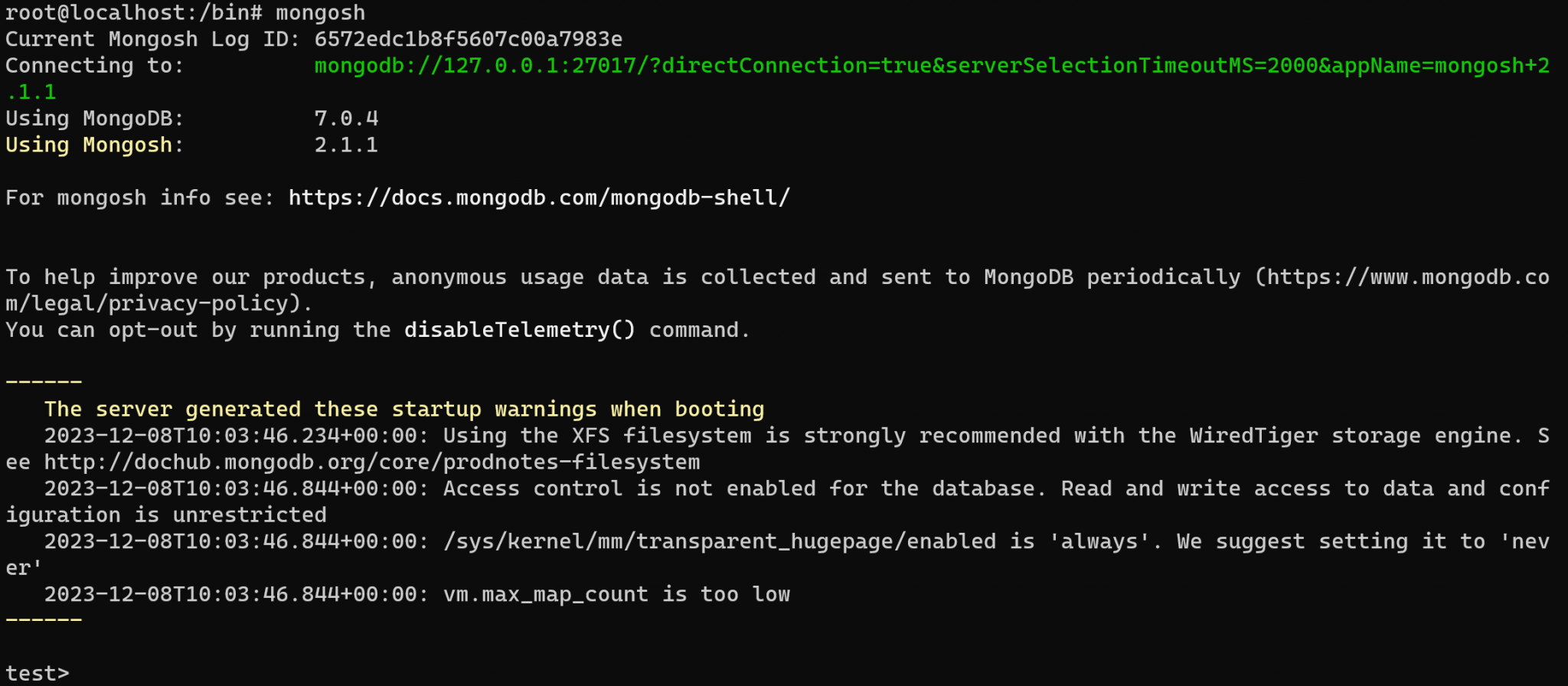 How to delete MongoDB database?