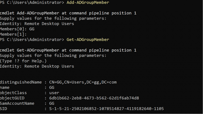 Administrar usuarios a través de PowerShell | Windows Server | Serverspace Tutoriales
