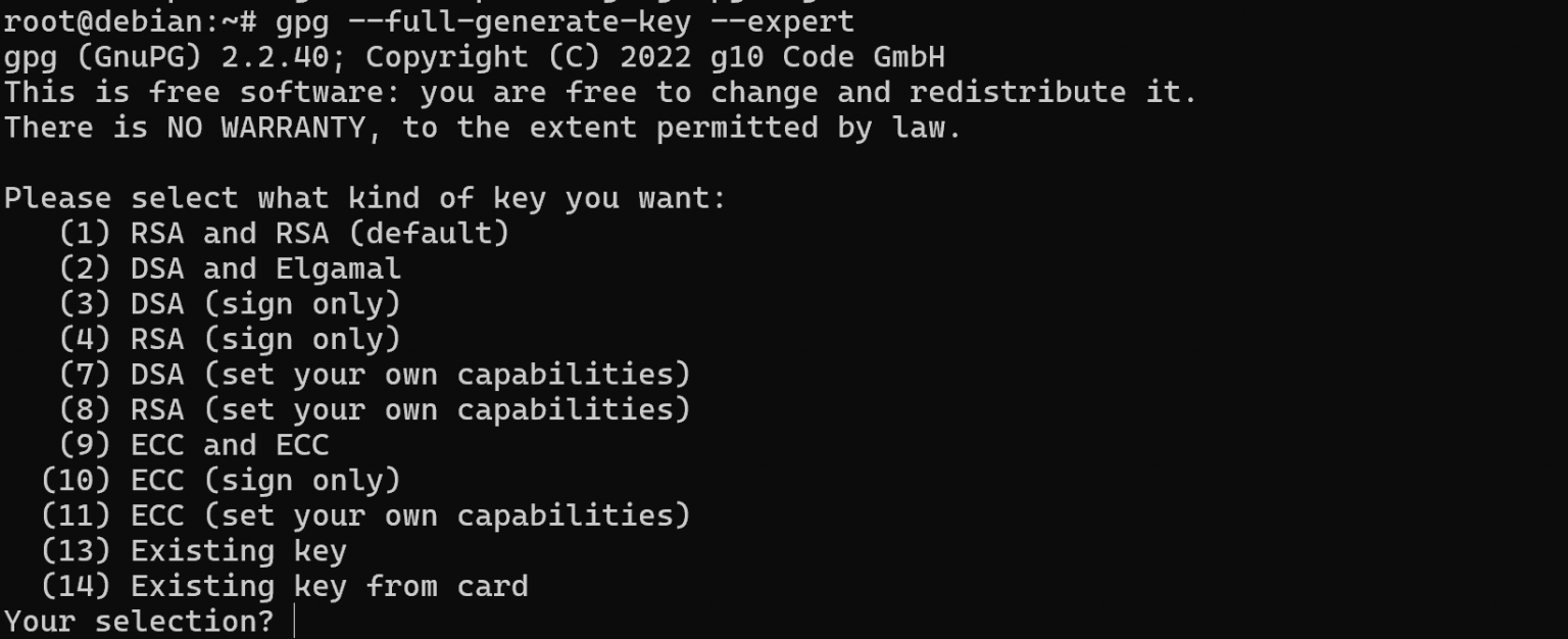 GPG key usage | Serverspace tutorials