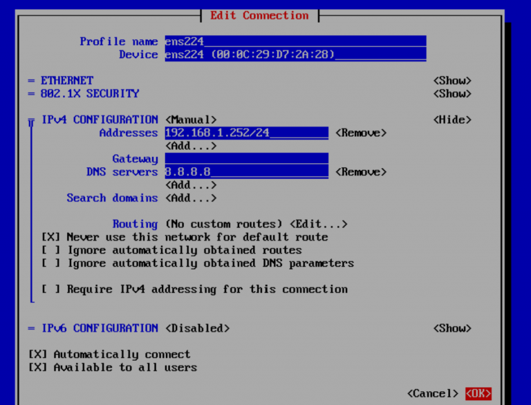 How to Configure Network Settings and Manage Interfaces on AlmaLinux