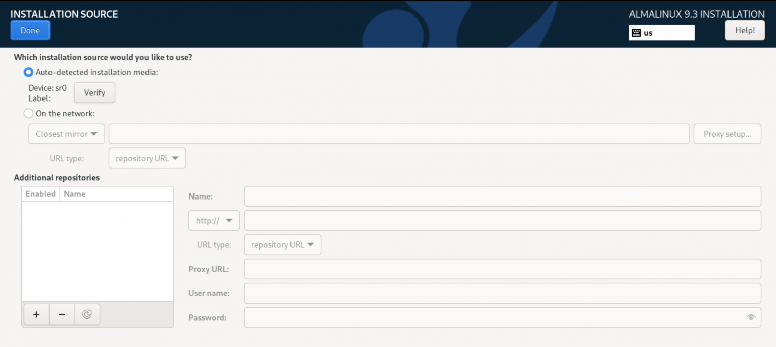 Installer et configurer Alma Linux - Serverspace. Et