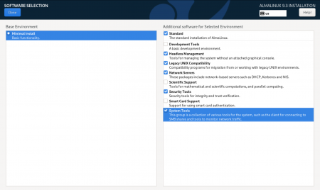 Installer et configurer Alma Linux - Serverspace. Et