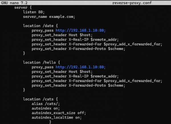 So stellen Sie einen Reverse-Proxy-Server bereit und konfigurieren ihn: Nginx, Apache, HAProxy ...