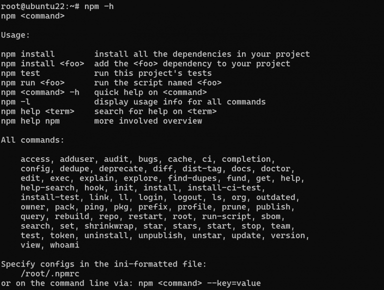 NPM : qu'est-ce que c'est et comment le gérer ? ~ Serverspace. Et